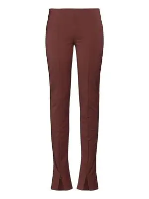 Sportmax Solid Color Stretch Trousers - Red