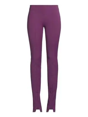 Sportmax Solid Color Stretch Pants - Red