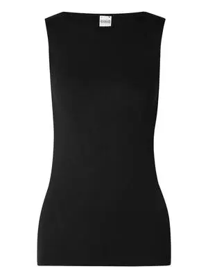 Wolford Fitted Sleeveless Top - Black