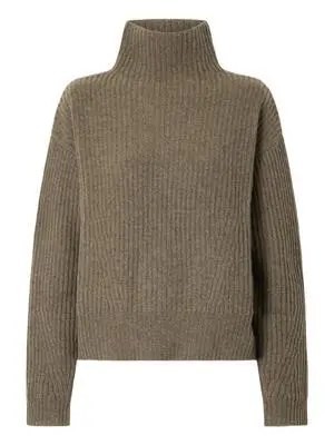 LE KASHA Oversized Turtleneck Knit Sweater