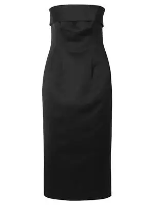 EMILIA WICKSTEAD Fitted Dress - Black