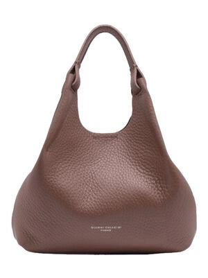 GIANNI CHIARINI Due Logo Stamp Tote Bag - Pink