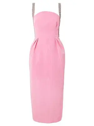 Rebecca Vallance Crystal Embellished Midi Dress - No