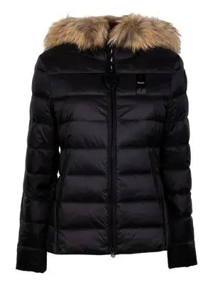 BLAUER. Hooded Padded Jacket - No
