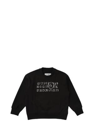 MAISON MARGIELA Cotton Sweatshirt - Black