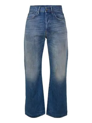 Acne Studios Acne Studios Vintage Washed Flared Leg Jeans Blue