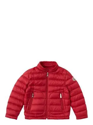 Moncler Nylon Packable Down Jacket - Red