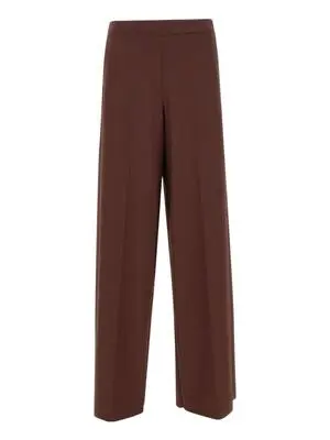 Marella Ghinea High-waist Palazzo Pants - Red