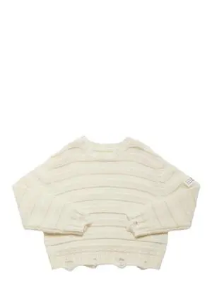 MAISON MARGIELA MAISON MARGIELA Wool Blend Knit Sweater