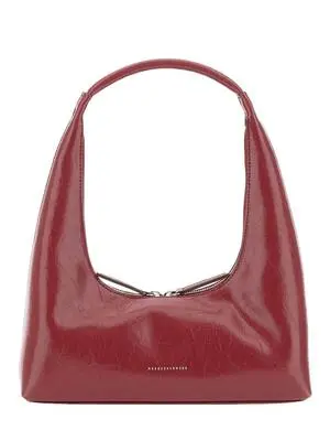 MARGESHERWOOD Zip Hobo Shoulder Bag - Red