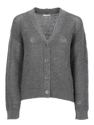 PESERICO Peserico Perforated Sequined Cardigan