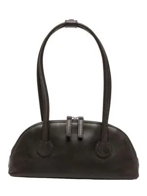 MARGESHERWOOD Zippered Handbag Brown