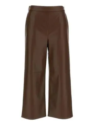 Max Mara MAX MARA Straight Leg Pants Brown