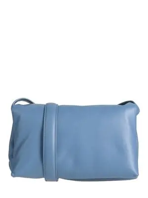 Marni Medium-sized Leather Shoulder Bag - Blue