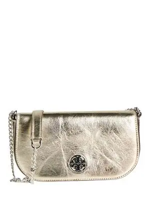 Tory Burch Tory Burch Flap Shoulder Bag Nude