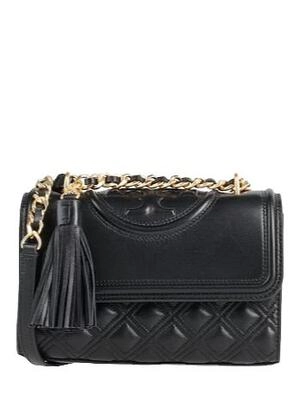 Tory Burch Solid Color Shoulder Bag - Black