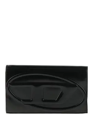 DIESEL® Classic Compact Leather Bag - Black