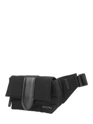 Jacquemus Minimal Solid Large Leather Bag - Black