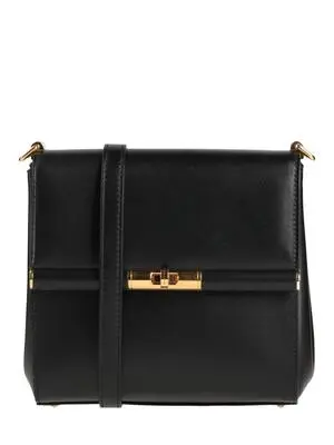 Dolce & Gabbana Compact Leather Flap Bag - Black