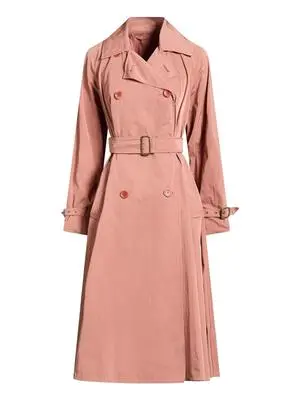 Max Mara Solid Color Trench Coat - No