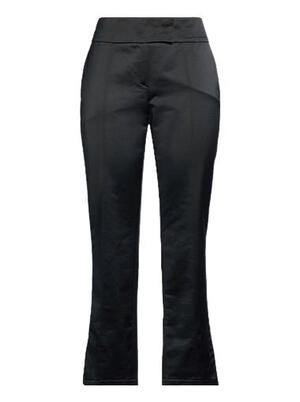 Max Mara Satin Bootcut Trousers - Black