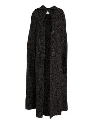 Max Mara Solid Color Cloaks - Black