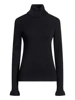 Chloé Solid Long Sleeve Knit Sweater - Blue