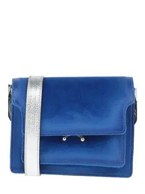 Marni Solid Color Small Shoulder Bag - Blue