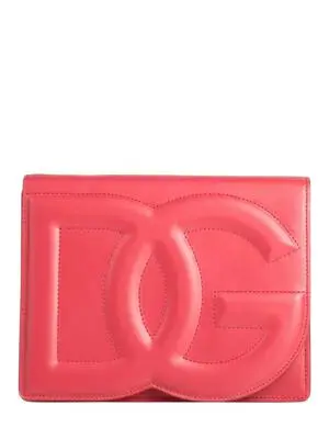 Dolce & Gabbana Compact Leather Clutch - Red