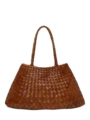 Dragon Diffusion Santa Croce Large Handbag - Tan