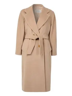 Max Mara Long-sleeved Coat - Nude