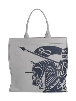 Burberry Logo-print Handbag - Gray