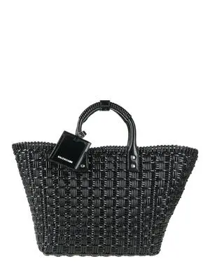Balenciaga Plain Colour Handbag - Black