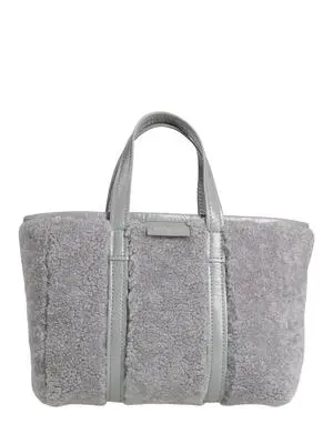 BALENCIAGA Balenciaga Shearling Tote Handbag