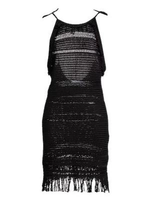 Isabel Marant Étoile Sleeveless Open Back Bodycon Dress - Black