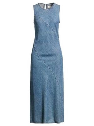 Rag & Bone Sleeveless Denim Dress - Blue