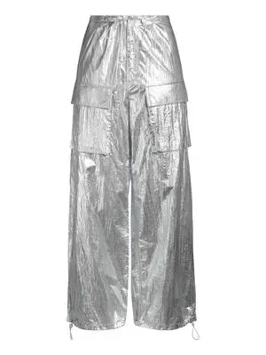 MAISON MARGIELA Metallic Cargo Pants Gray