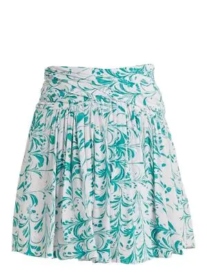 ISABEL MARANT ÉTOILE Printed Flared Midi Skirt