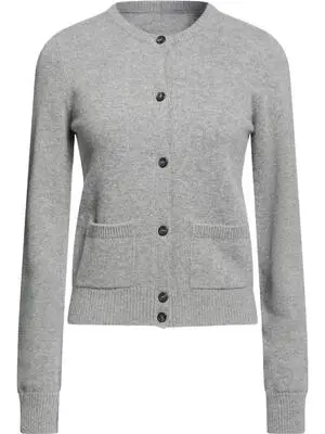 MAISON MARGIELA Lightweight Knitted Long-sleeve Cardigan - Grey