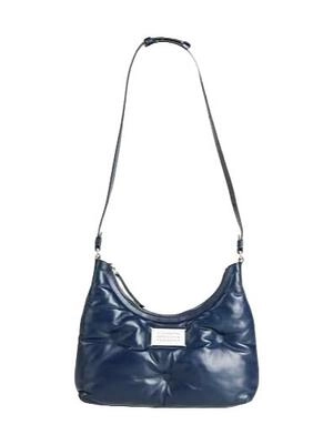 MAISON MARGIELA Leather Underarm Bag - Blue