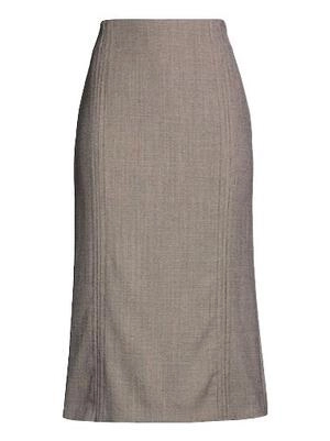 MAISON MARGIELA Midi Pencil Skirt - Gray