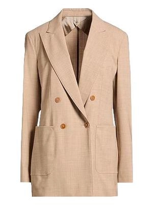 Max Mara Double-breasted Blazer - Nude