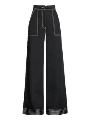 Max Mara Wide-leg Trousers - Black