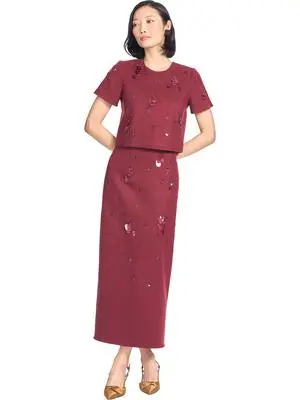 Sachin & Babi Leona Skirt - Malbec