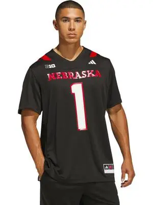 Adidas Premier Nebraska Strategy Uniform Jersey - Black
