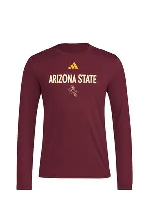 Adidas Arizona State Sun Devils Long Sleeve T-shirt - Team Maroon / Multi