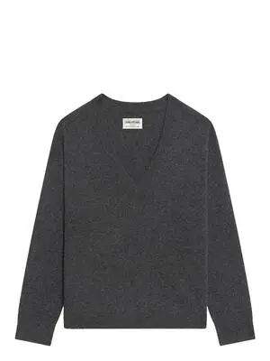 Zadig&Voltaire Mikyz Cashmere Sweater - Anthracite