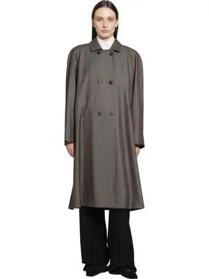 THE ROW Emma Coat - Brown