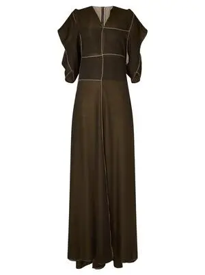 BOTTEGA VENETA Bottega Veneta Tailored Fit Corset Gown