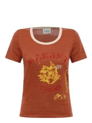 Isabel Marant Étoile T-shirt - Brown
